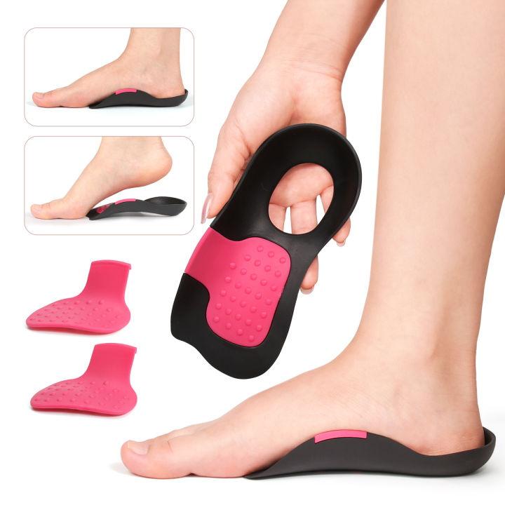 New upgraded arch support insoles, removable in height-increasing arch ...