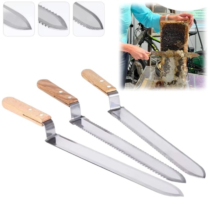 Beekeeping Tools Bee Honey Uncapping Scraping Knife Bee Hive Scraper ...