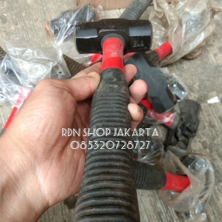 sledge hammer 2 Lbs ( 1 kg ) Palu godam palu batu gagang fiber | Lazada ...