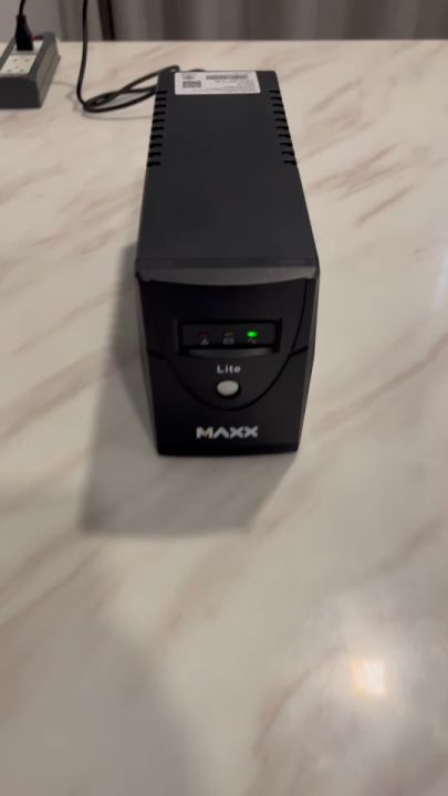 เครื่องสำรองไฟ Maxx UPS : Lite800 (800VA/480W) # ประกัน 2 ปี (No VAT ...