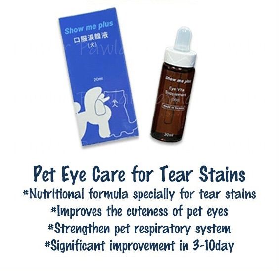 Taiwan Show Me Plus Tear Stain Remover /Eye Care/Eye Vita/Supplement ...