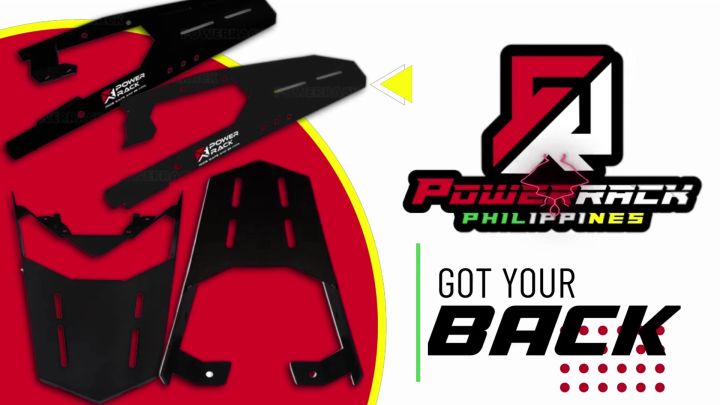 Yamaha AEROX V2 Top box bracket / Power Rack / Monorack / Powder Coated ...