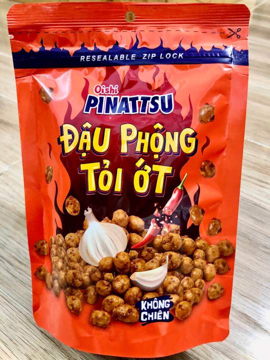 Đậu phộng tỏi ớt Oishi Pinattsu 85g/gói | Lazada.vn