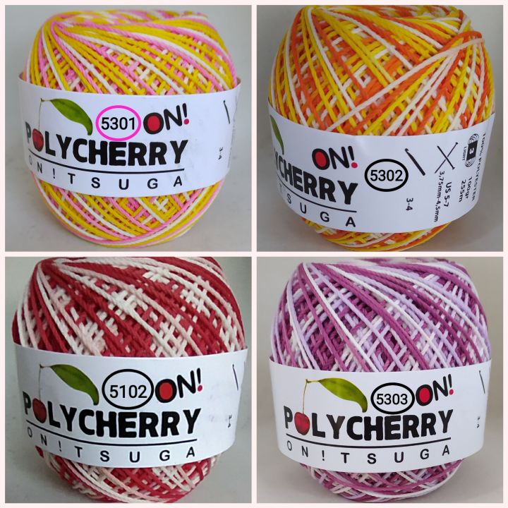 benang rajut polycherry sembur | Lazada Indonesia