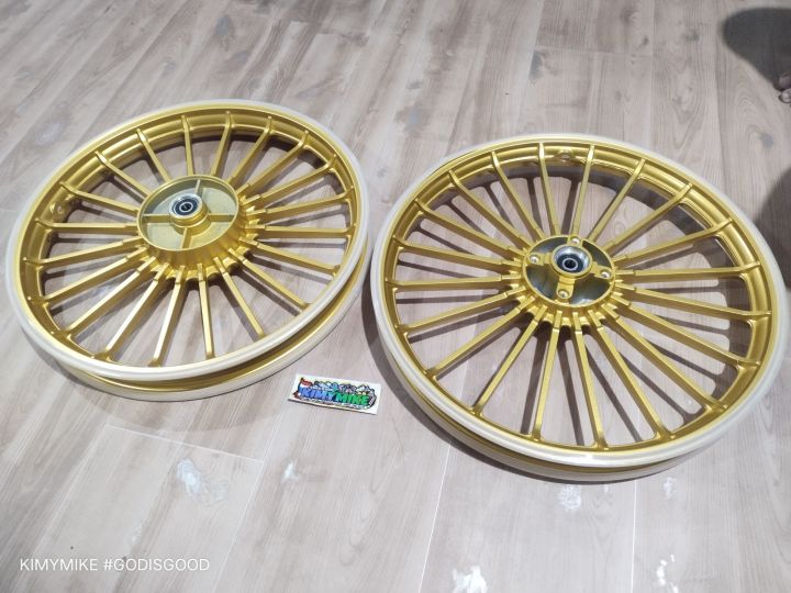 tiger mags front and rear. wave / xrm / rs/ with bearing-spacer-and ...