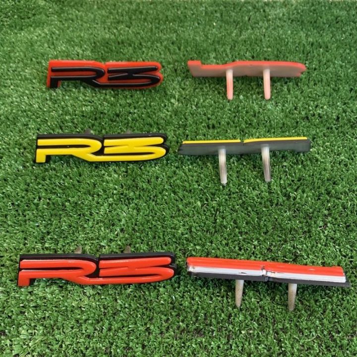 R3 EMBLEM Grille Plastic LOGO FOR PROTON NEO, SATRIA, WIRA, PERSONA ...