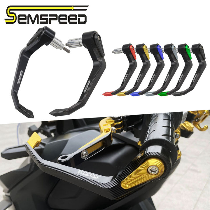 SEMSPEED Motorcycle CNC Brake Hand Guard Clutch Lever Protector For Honda ADV160 ADV150 PCX ADV ...