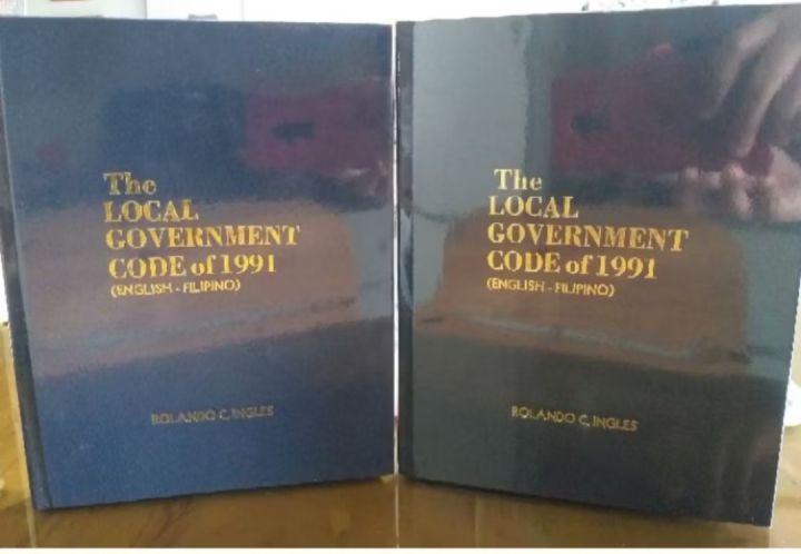 Local Government Code TAGALOG-ENGLISH Version | Lazada PH