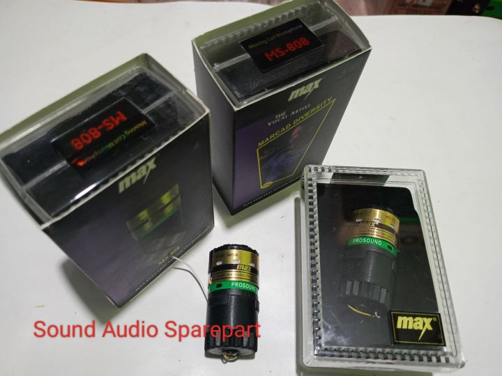 SPOL / SPOOL MIC MICROPHONE MAX MS-808 / SPUL MIC MAX MS-808 | Lazada ...