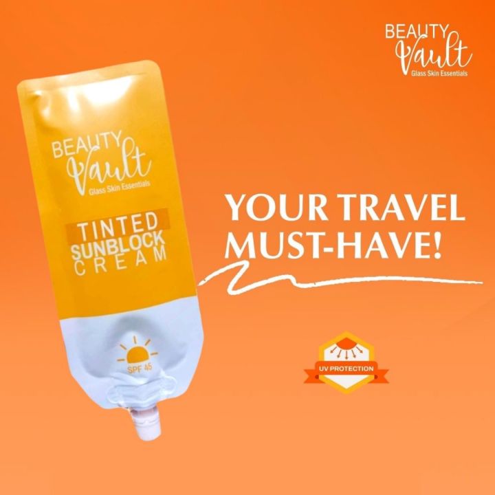 Beauty Vault Tinted Sunblock Cream 50g | Lazada PH