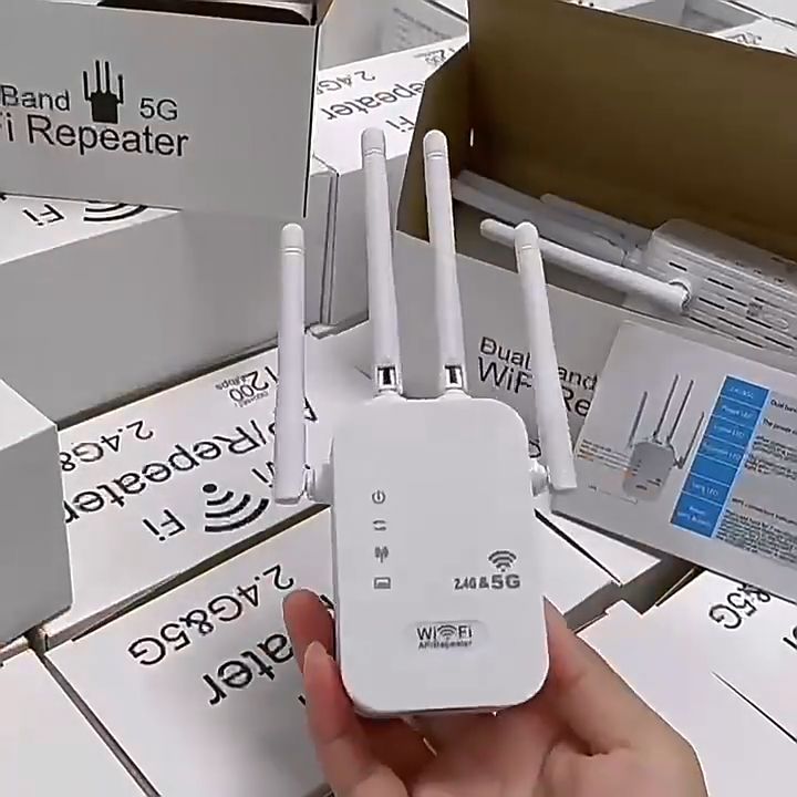 Penguat modem WIFI 5G Atau WIFI Repeater Amplifier Router Signal wifi ...
