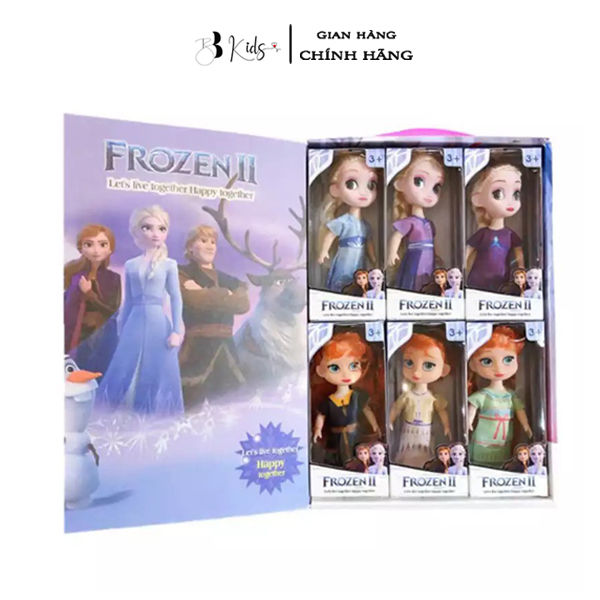 Set 6 búp bê Elsa & Anna FROZEN II siêu dễ thương cho bé | Lazada.vn