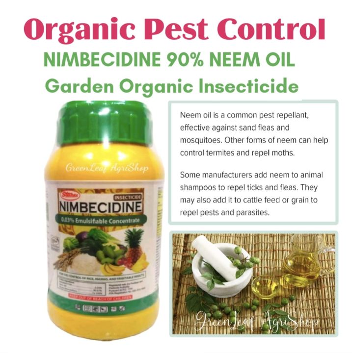 NIMBECIDINE 90% Neem Oil Organic Natural Insecticide by Stanes (250ml ...