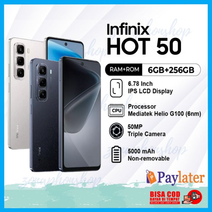 Infinix Hot 50 NFC & hot 60i NFC original infinix garansi resmi ...