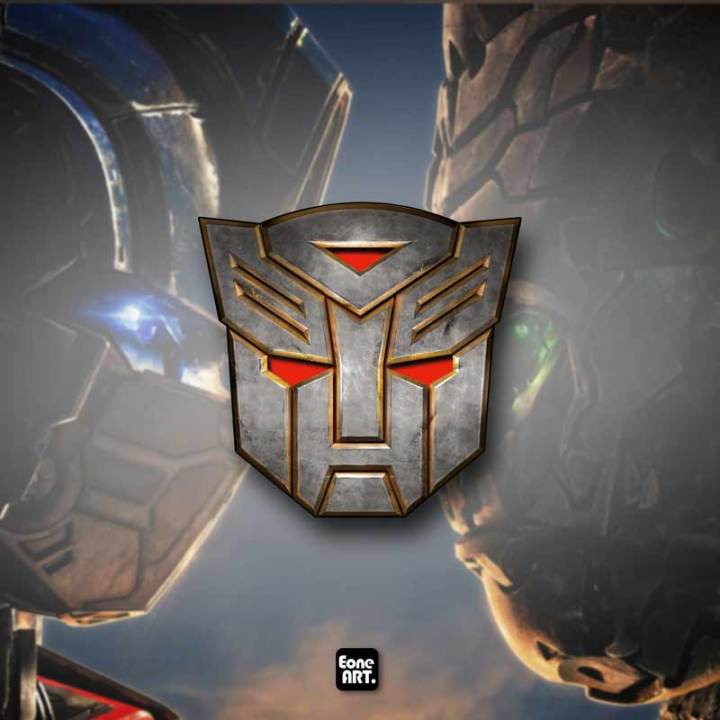 EOne Reflective Bumper Stickers Transformers Bopai Autobots Logo ...