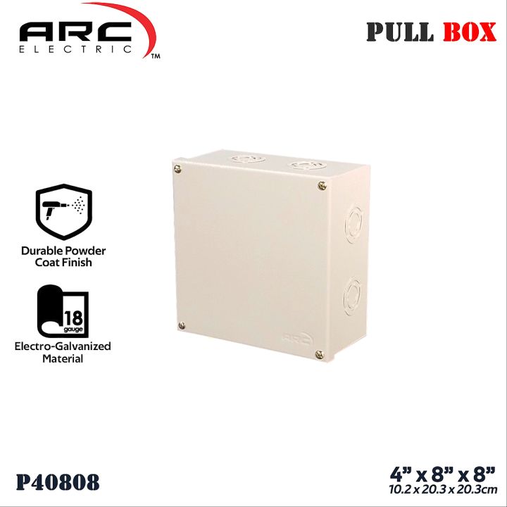 ARC NEMA1 PULL BOX (BIG SIZES)18-gauge Metal Enclosure with Screw Cover ...