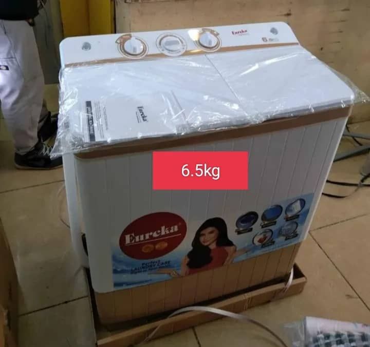 Eureka 6.5kg EWM-650D Eco Friendly Twin Tub Washing Machine With Dryer ...