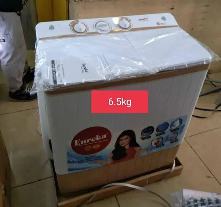Eureka 6.5kg EWM-650D Eco Friendly Twin Tub Washing Machine With Dryer ...