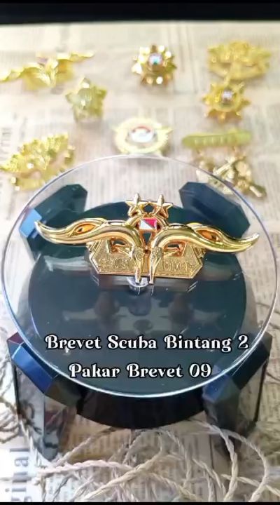 Pakar Brevet 09 : BREVET TNI AL/BREVET SCUBA DIVER BINTANG 2 | Lazada ...