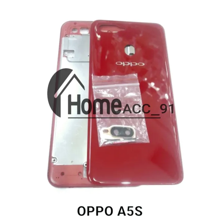 Casing Fullset For Oppo A5S CPH1909 CPH1920 CPH1912 Backdoor + Bazel ...