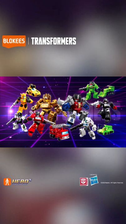 [New] BLOKEES Figures Transformers mini Figures Defender Version Blocks ...