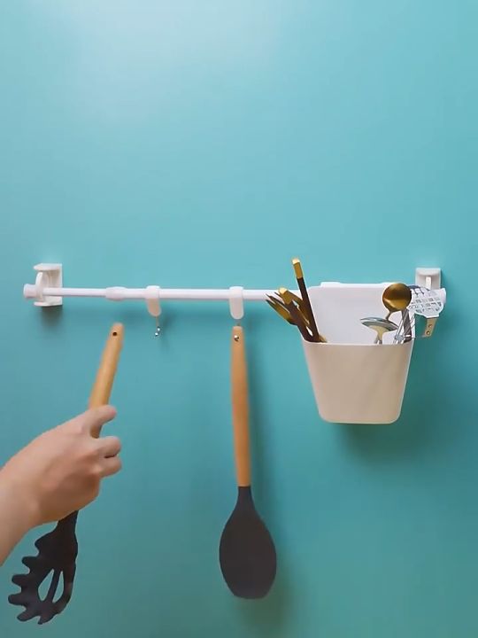 Moda Home Multifunctional Telescopic Rod Adjustable Curtain Rod ...