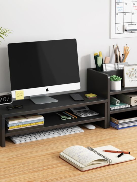 Desktop Computer Monitor Riser Stand Pad Base Platform Office Desk ...