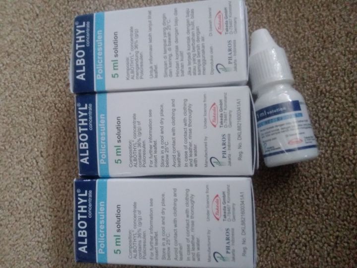 ALBOTHYL CONCENTRATE OBATI SARIAWAN DAN BIBIR PECAH PECAH 5ML | Lazada ...