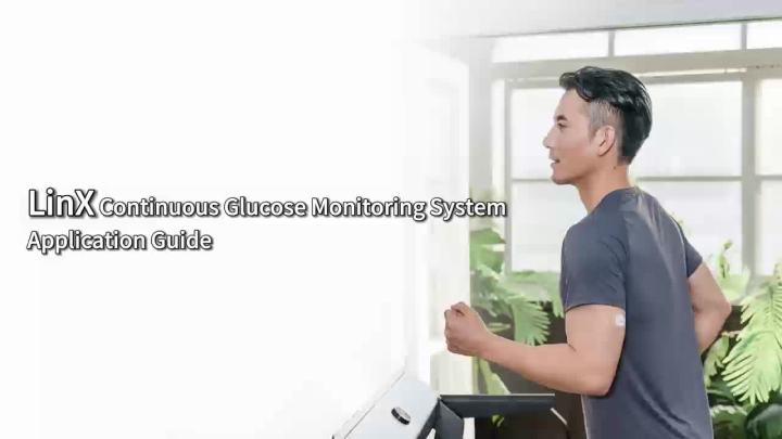 LinX Dynamic Blood Glucometer CGM Sensor Wearable Continuous Blood ...