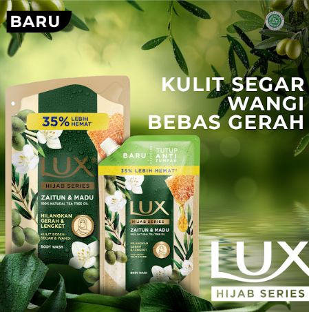 Lux Hijab Series Olive Honey Body Wash 825ml x2 | Lazada Indonesia