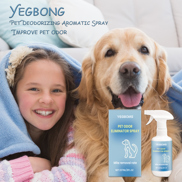 YEGBONG Pet Odor Eliminator Spray Reduce Odor Residue in Areas Such as ...