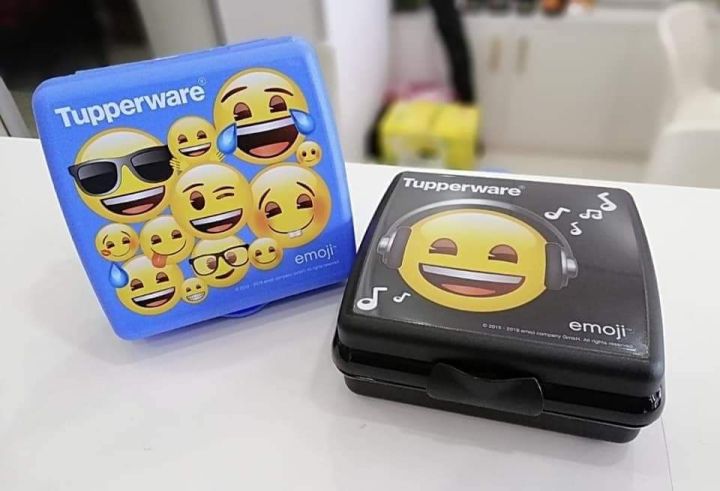 Tupperware emoji Sandwich Keeper | Lazada