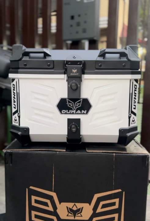 HARD PLASTIC Abs Plastic Top Box Style Alloy with Backrest & Baseplate ...