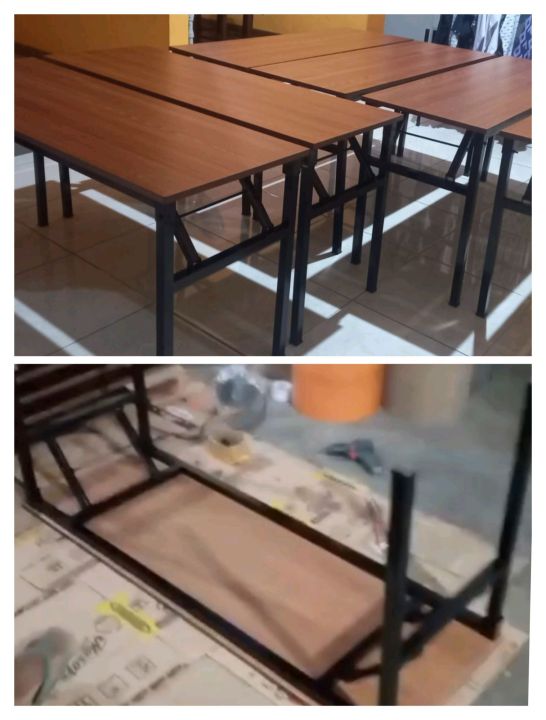 Meja IBM Hotel otomatis 140*60*75 Meja Lipat HPL | Lazada Indonesia