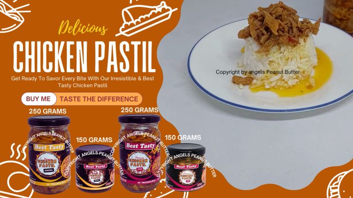 Authentic & All Natural Chicken Pastil 250 grams and 150 grams | Lazada PH