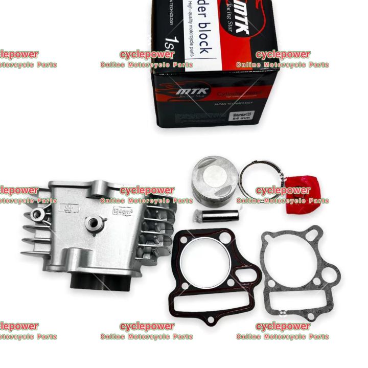 Cylinder block motorstar 125 standard size 54mm 124cm | Lazada PH