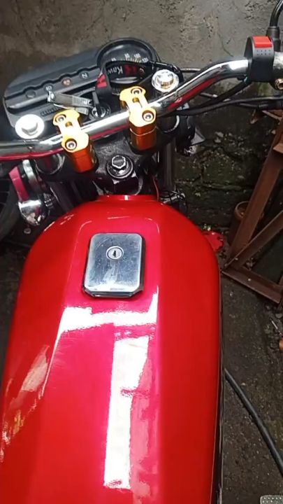 MOTORCYCLE CT100/XRM/TMX HANDLE BAR BLACK/GOLD/SLIVER/TITANIUM | Lazada PH