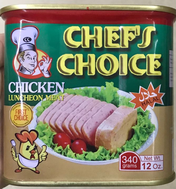 Chef’s Choice Chicken Luncheon Meat 340g Halal Certified | Lazada PH