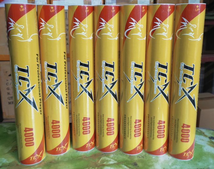 TCX 4000 Badminton Duck Feather Shuttlecock | Lazada PH