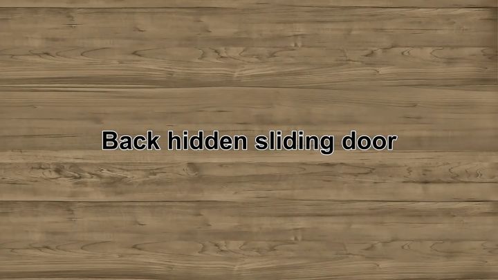 Ghost Concealed Soft Close Sliding Barn Door Track Floating Back Hidden ...