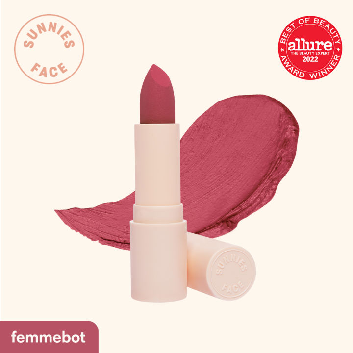 Sunnies Face Fluffmatte [Weightless Modern Matte Lipstick] (Femmebot ...