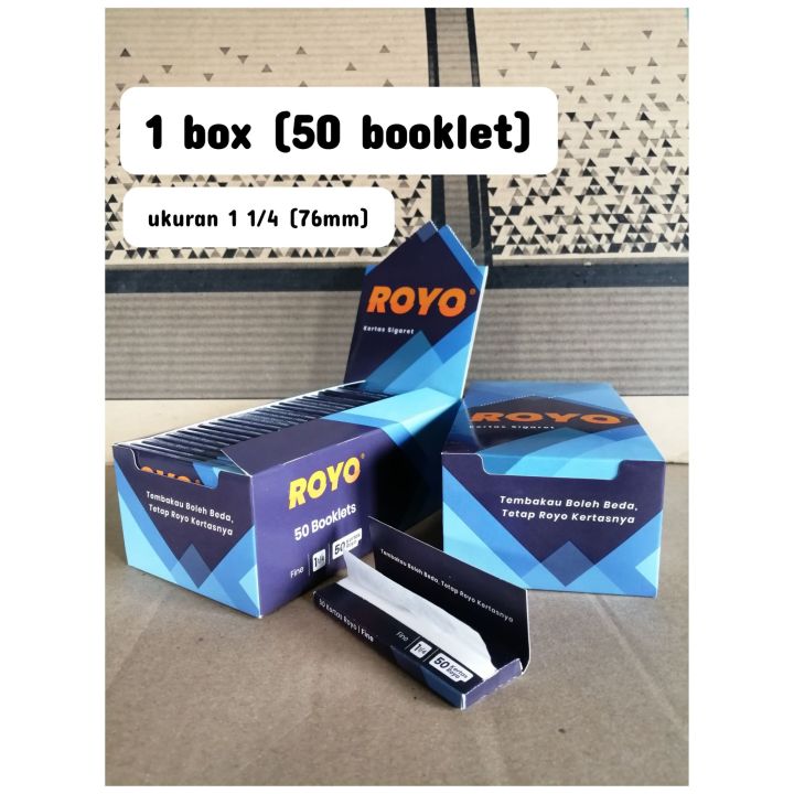 kertas royo 1 box ukuran 76mm x 44mm | Lazada Indonesia