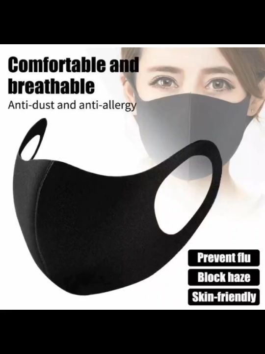 Korean Air Purifying Mask Mouth Muffle Carbon Filter Dust Haze Fog ...