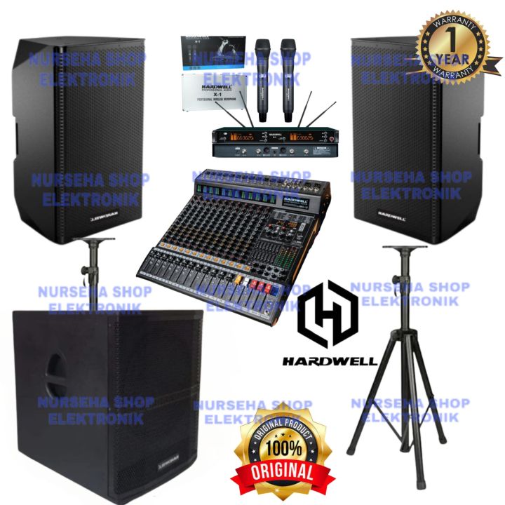 Paket sound system Hardwell sound system Outdoor lapangan original ...
