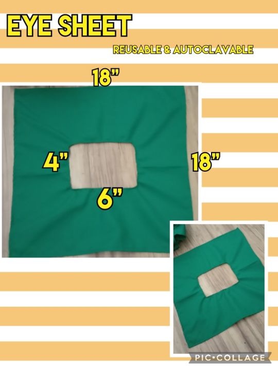 Eye sheet for surgery||Reusable & Autoclavable | Lazada PH