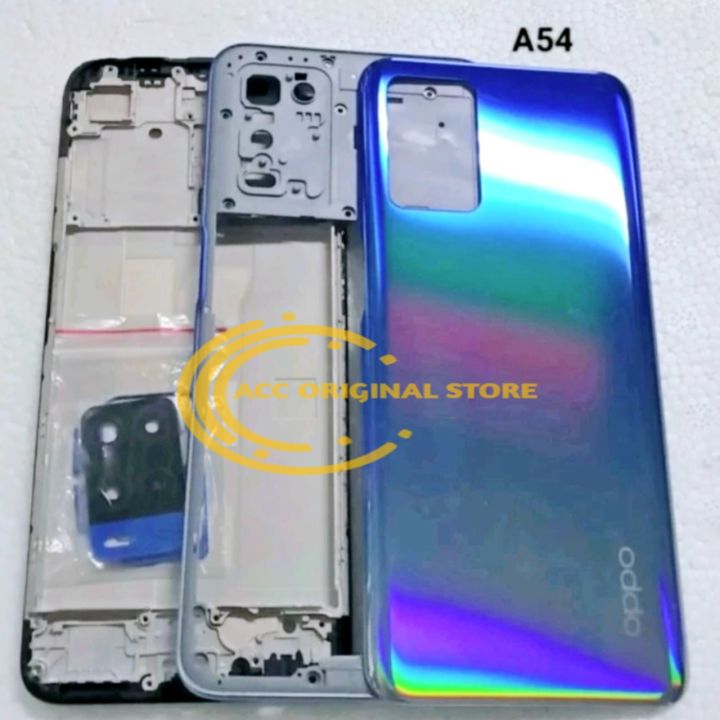Casing Fullset For Oppo A54 5G 2021 Kesing Housing Fullset Backdoor ...