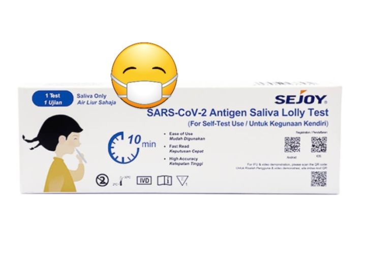 [EXP 2/2024] SEJOY Test Kit Lollipop Design kids friendly Self Test Kit ...