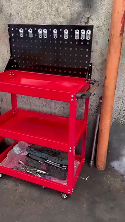 【carstorm】3 layers Tool trolley tool cart tool organizer trolley tool ...
