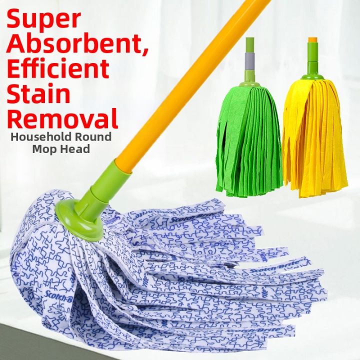 3M Traditional Style Water Absorbent Mop Head Non-Woven Fabric Self ...