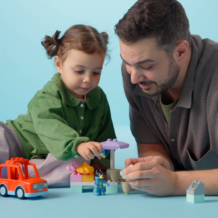 LEGO DUPLO Bluey 10458 Ice Cream Trip with Bluey (22 Pieces) | Lazada ...